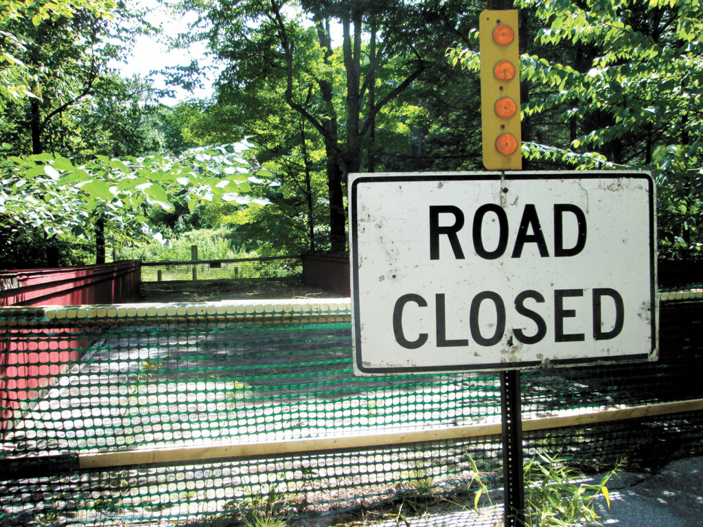 Wilton’s Red Bridge closed to bicycles and pedestrian traffic | News ...